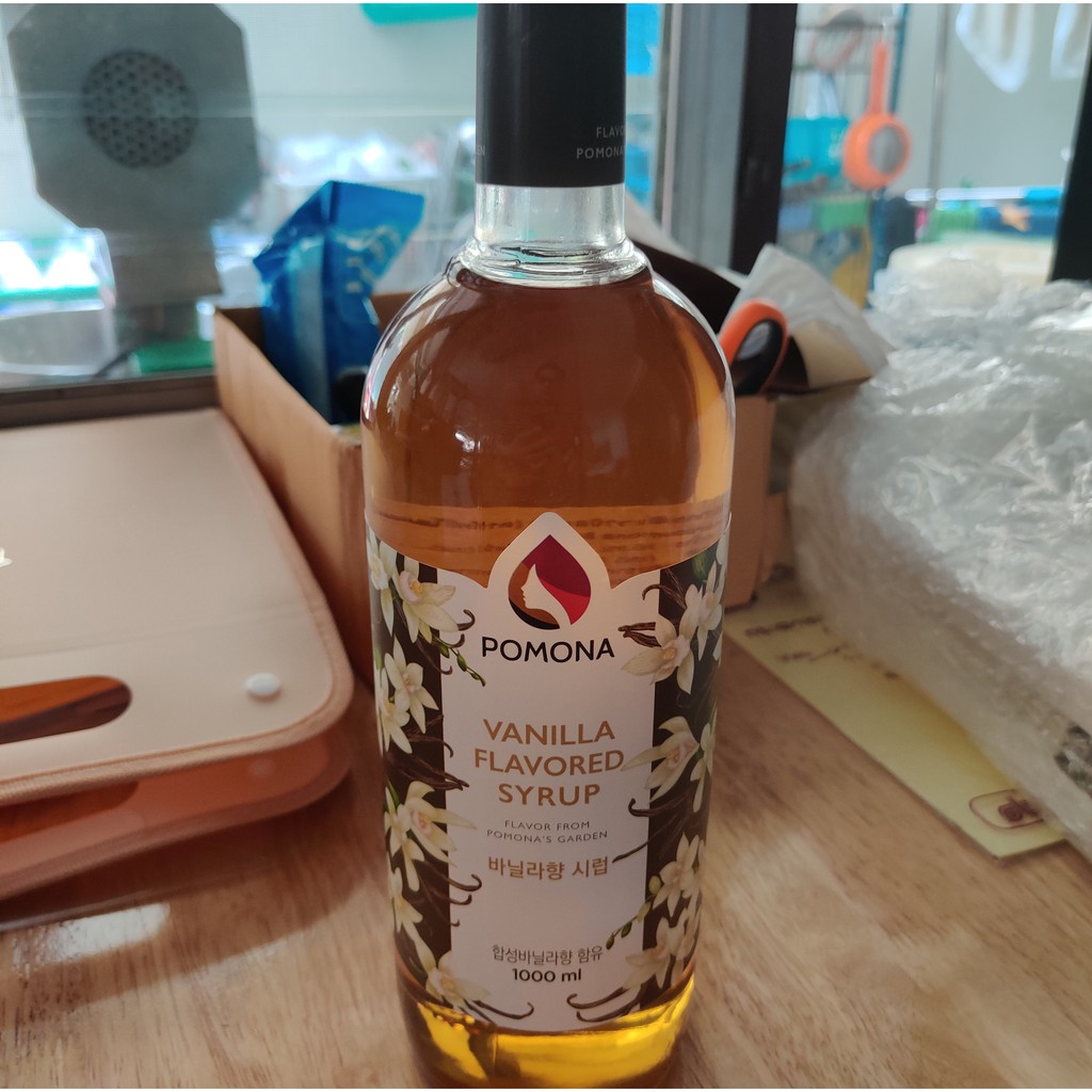 Pomona Vanilla Syrup - 1L. ยังไม่แกะ | Shopee Thailand
