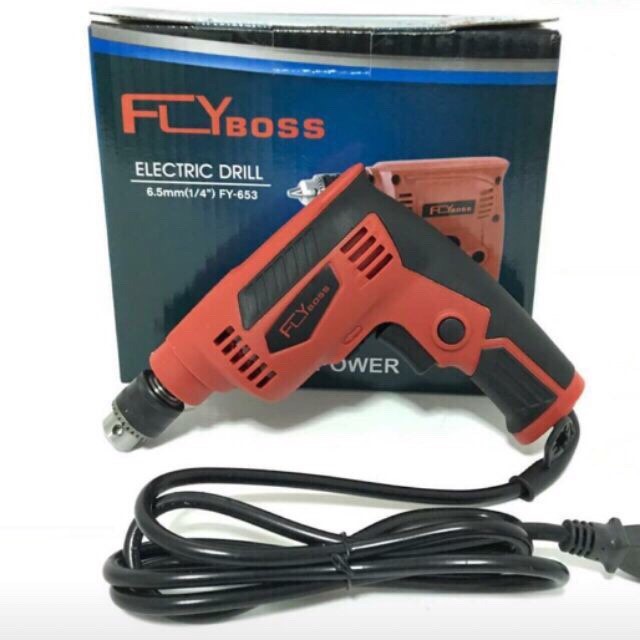สว่านไฟฟ้าไร้สาย สว่านไฟฟ้า FLYBOSS รุ่น 653 สว่านแบต สว่านไฟฟ้า | Shopee Thailand
