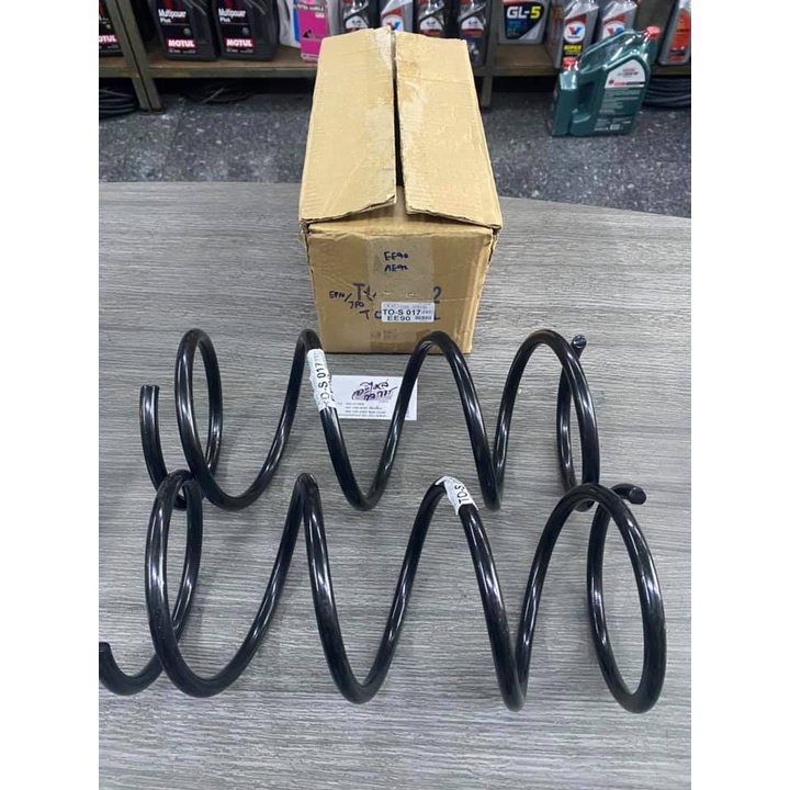 สปริงโช๊คอัพหน้า toyota ae92 ee90 คู่ละ | Shopee Thailand