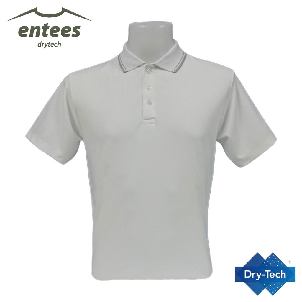 เสื้อโปโล DryTech สีขาว | Shopee Thailand