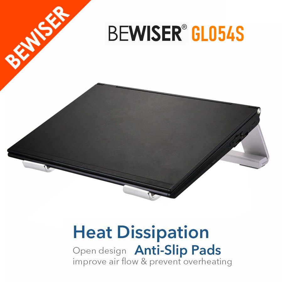 Bewiserรุ่นGL054S แท่นสำหรับวางแลปท็อป โน๊ตบุ๊ค ไอแพด แท็บเล็ต ขนาด 10 ...