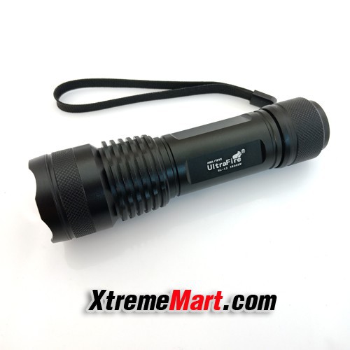 ชุดเซตไฟฉายซูม Ultrafire Cree XML-T9 1500LM แสงขาวอมเหลือง 5 โหมด LED ...