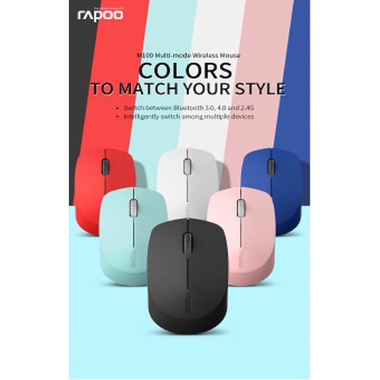 M100 – Multi-mode Wireless Mouse | Shopee Thailand
