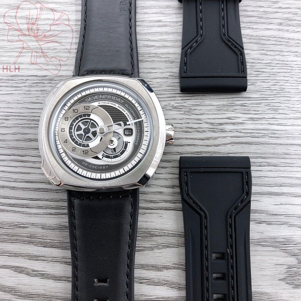 Seven Fridays Automatic Men s Watch Q1/03, Industrial Style Three-pin ...