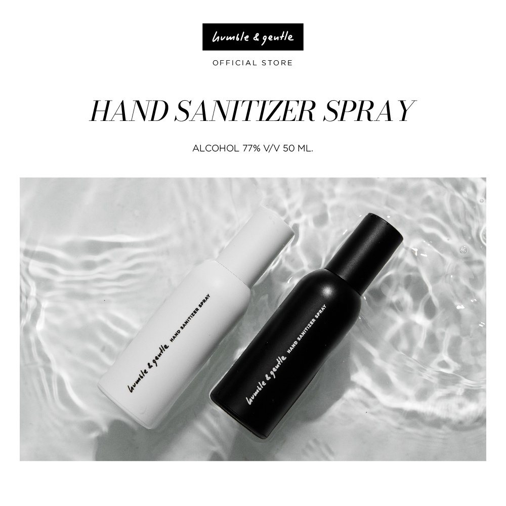 Humble&gentle - Hand Sanitizer Spray Alcohol 77% v/v | Shopee Thailand