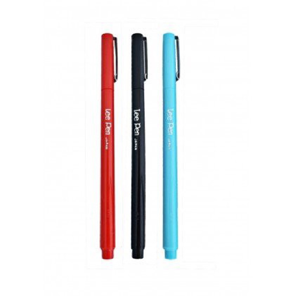ปากกาตัดเส้น หัวเข็ม ปากกาหมึกซึม LEE PEN 0.2 มม. ดำ ,แดง ,น้ำเงิน ...