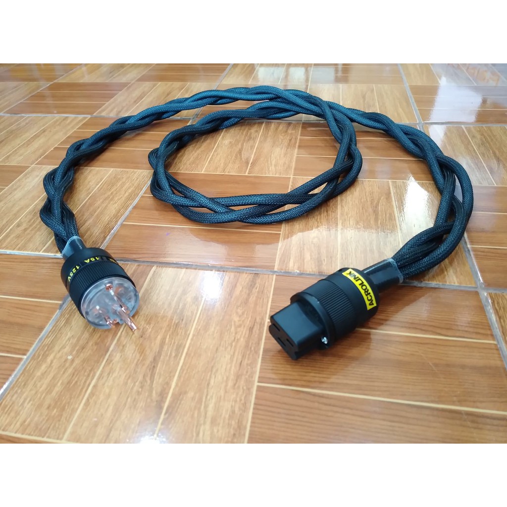 สายไฟเยอรมัน ท้าย C19 HELUKABEL YSLY-JZ 3G2.5 Tripple Stream Powercord ...