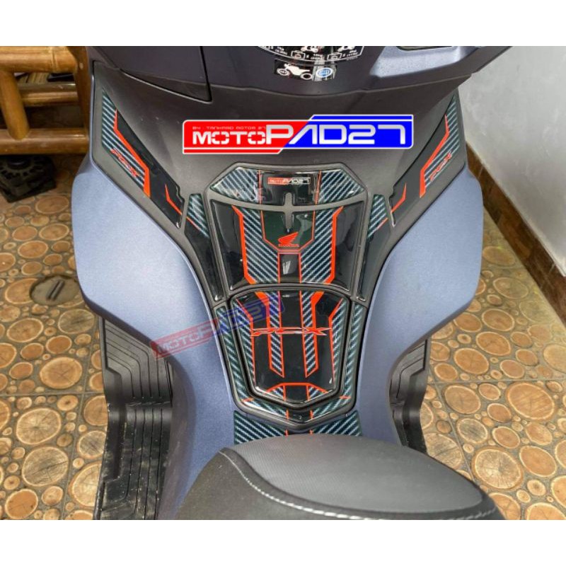 ใหม่ PCX 160 TANKPAD / DAKPAD ALL NEW HONDA PCX 160 CC MOTOPAD RESIN ...