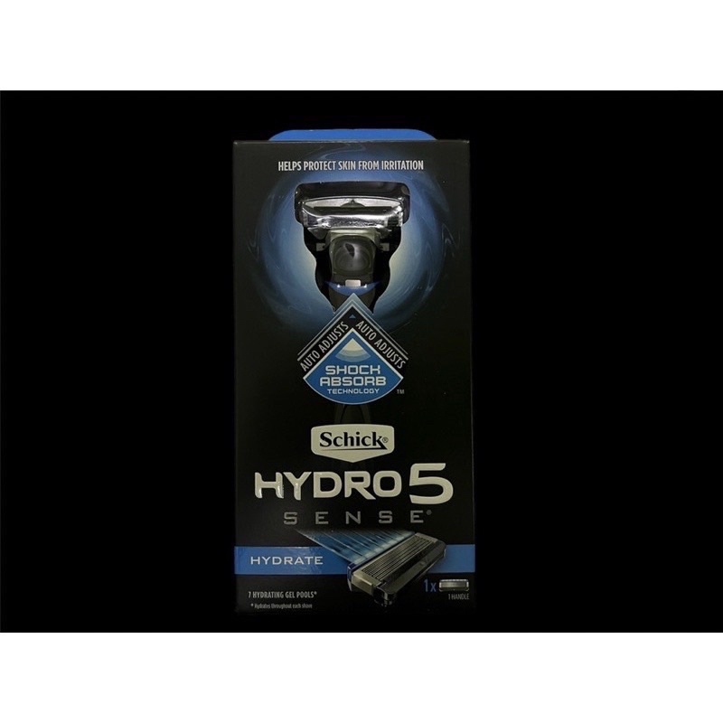 Schick Hydro Sense Hydrate Kit Hydro 5 มีดโกนหนวด โกนหนวด ผู้ชาย 5 มีด ...