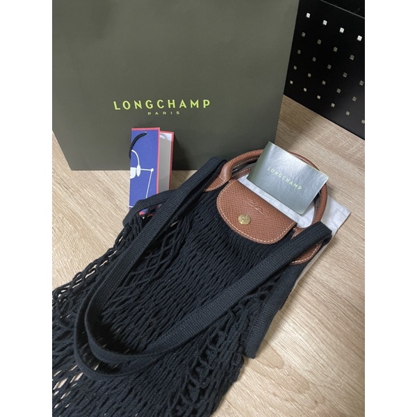 Longchamp LE PLIAGE FILET black | Shopee Thailand