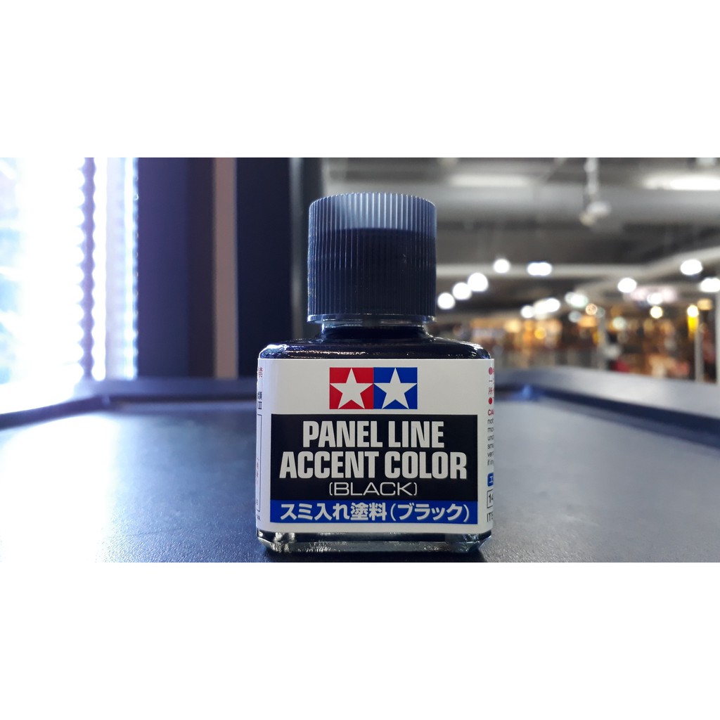***ยอดนิยม*** Tamiya Panel Line Accent Color ฺBlack ตัดเส้นน้ำแบบจิ้ม ...