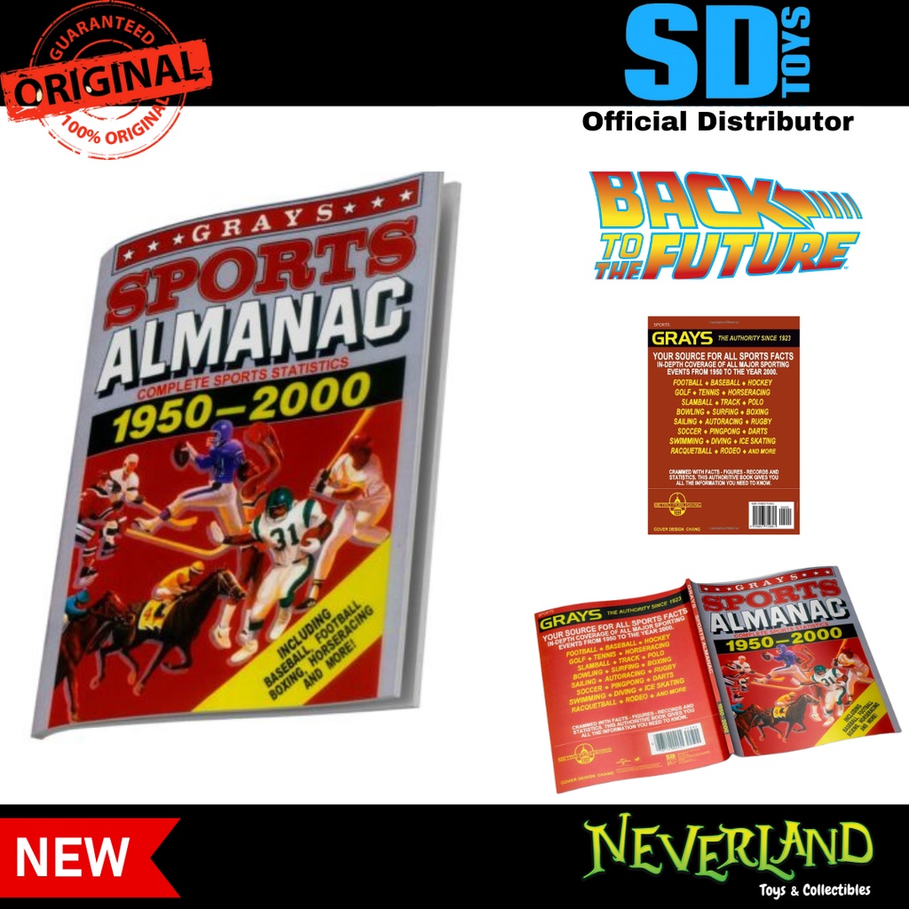 Back to the Future Sports Almanac Notebook | Shopee Thailand