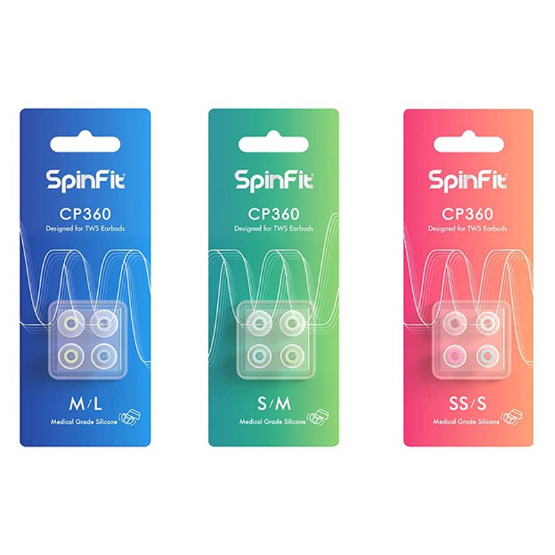 Spinfit Cp360 ซิลิโคนครอบหูฟังคุณภาพสูง | Shopee Thailand