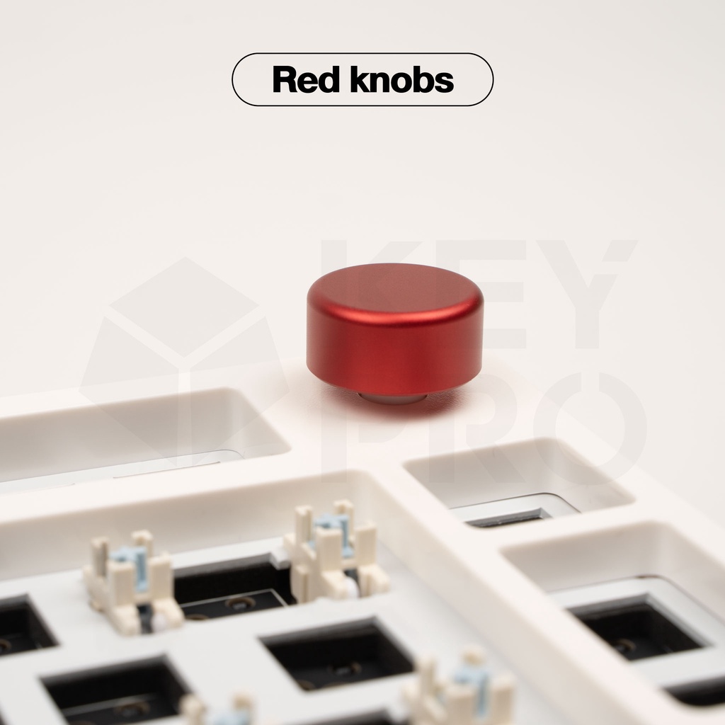 ปุ่ม Knob NJ80 NJ98 ทรงกลมแบน 6 สี คีย์บอร์ด Custom Keyboard สำหรับ ...