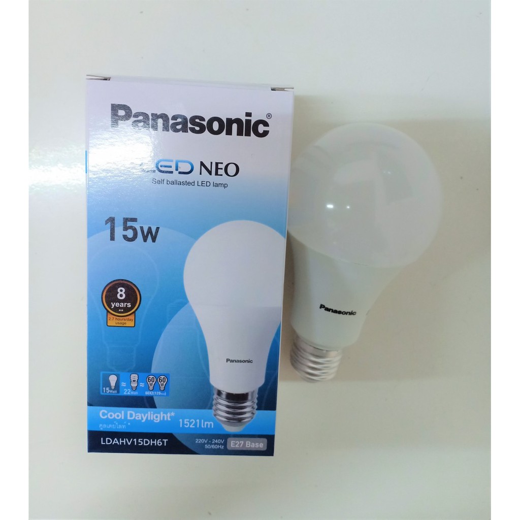 ขายถูก!! หลอดไฟ Panasonic LED NEO 15W | Shopee Thailand