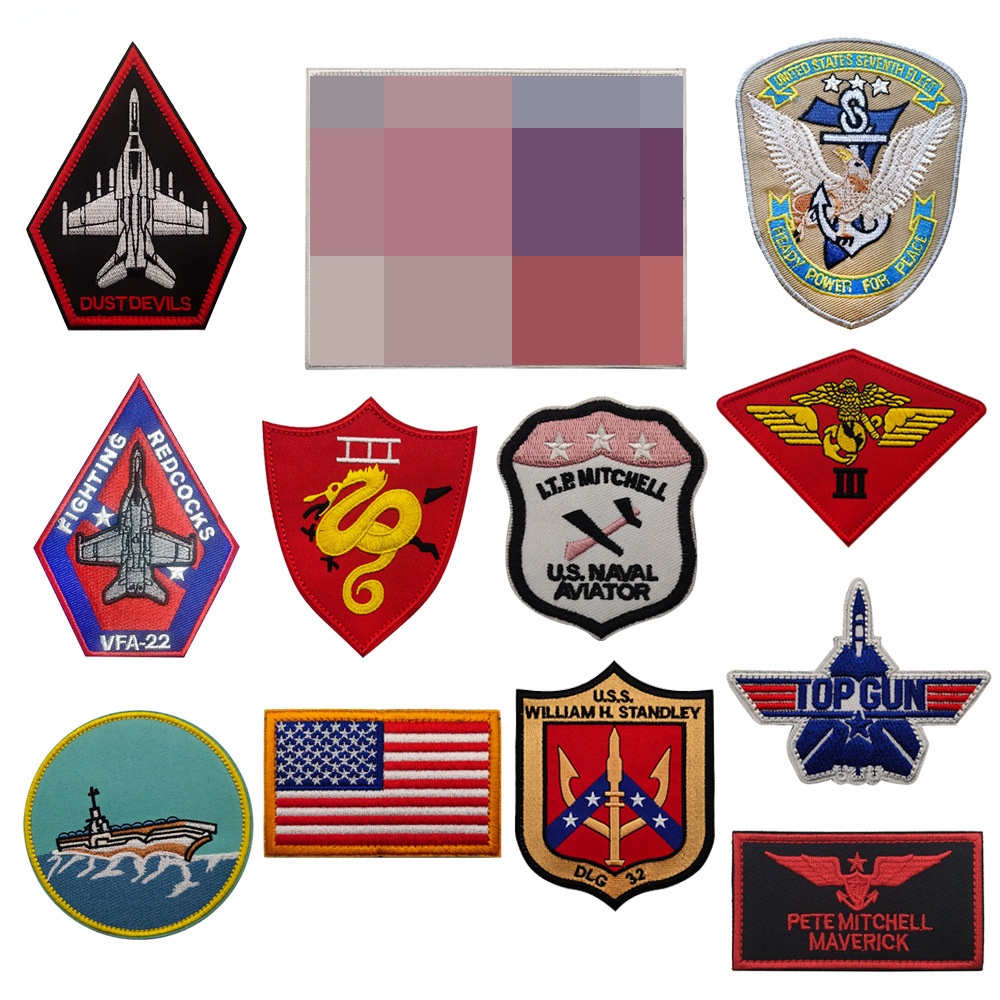 แผ่นแพทช์ทดสอบการบิน MAVERICK Ranger Patch Vf-1 VX-31 Tomcat US สี ...
