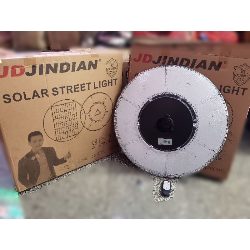 ไฟพลังงานโซลาร์เซลล์ Solar JD-UFO 90000W แท้100% ความสว่างกระจายกว้าง ...