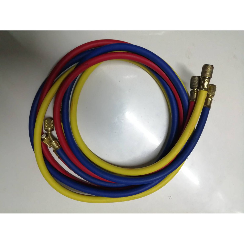 0000202 สายเกจ์ น้ำยา สายเกจ์เติมน้ำยา แอร์บ้านแอร์รถ ตู้เย็น ยาว 72 นิ้ว 180 เซนติเมตร | Shopee ...