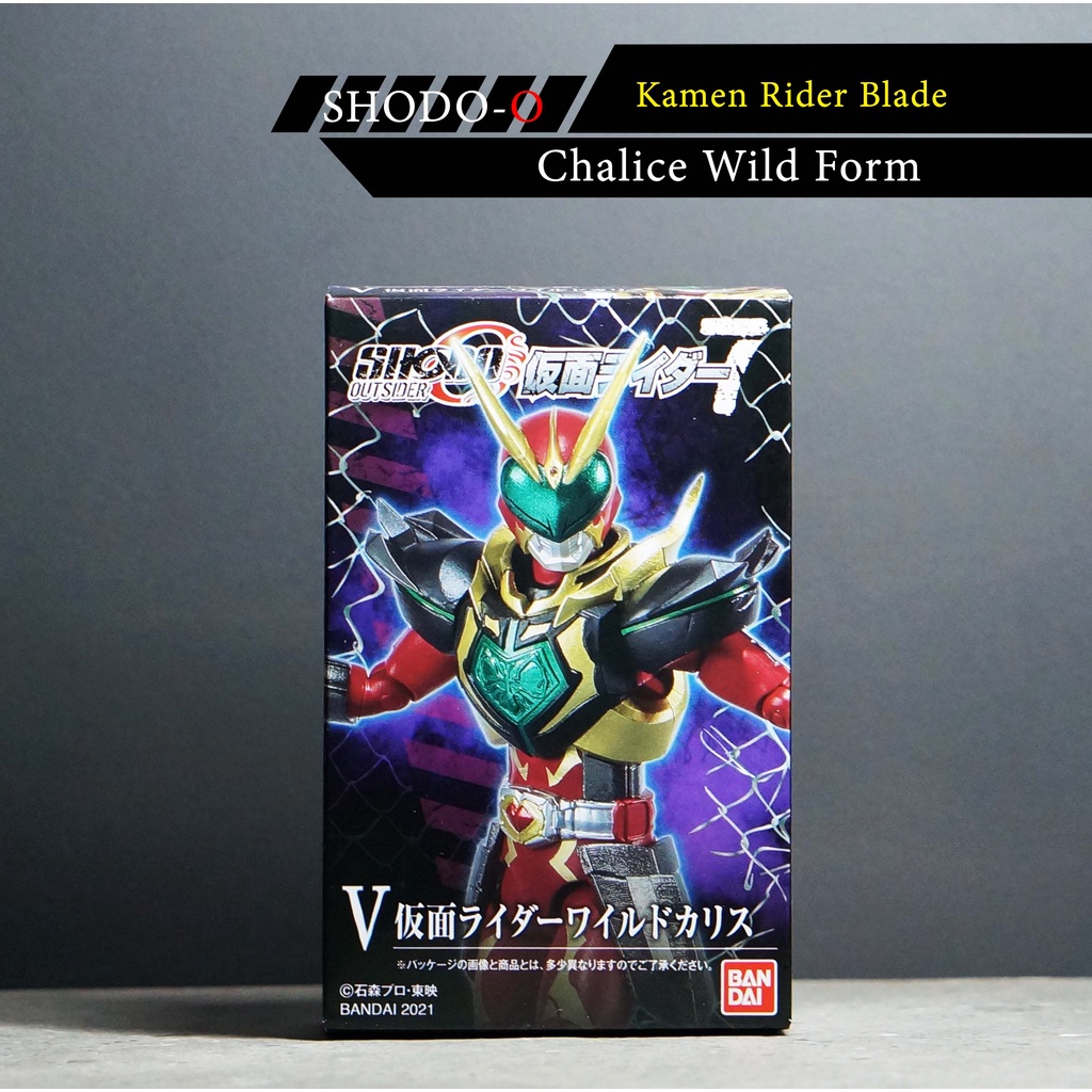 Bandai Shodo O Outsider 7 Masked Rider Kamen Rider Build Rogue Ex-Aid Blade Chalice DarkRoach ...