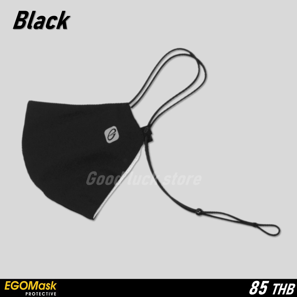 EGO Mask Protective – หน้ากากผ้า แบบสายคล้องคอ มีลวดดามจมูก พร้อมช่อง ...