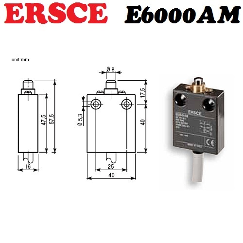 E6000AM E600-0-AM ERSCE BREMAS Pre-Wired Limit Switch LimitSwitch ...