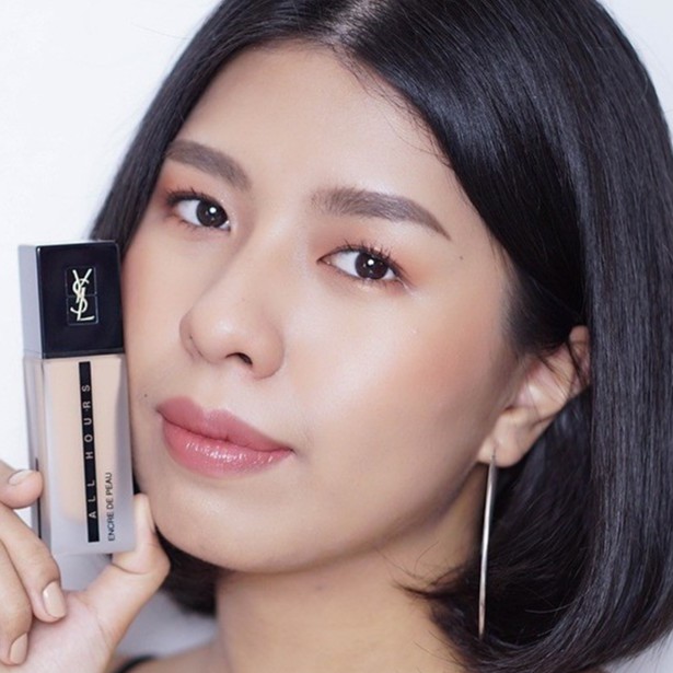 แท้ทั้งร้าน !! แบ่งขายรองพื้นคุมมัน YSL ALL HOURS FULL COVERAGE MATTE ...