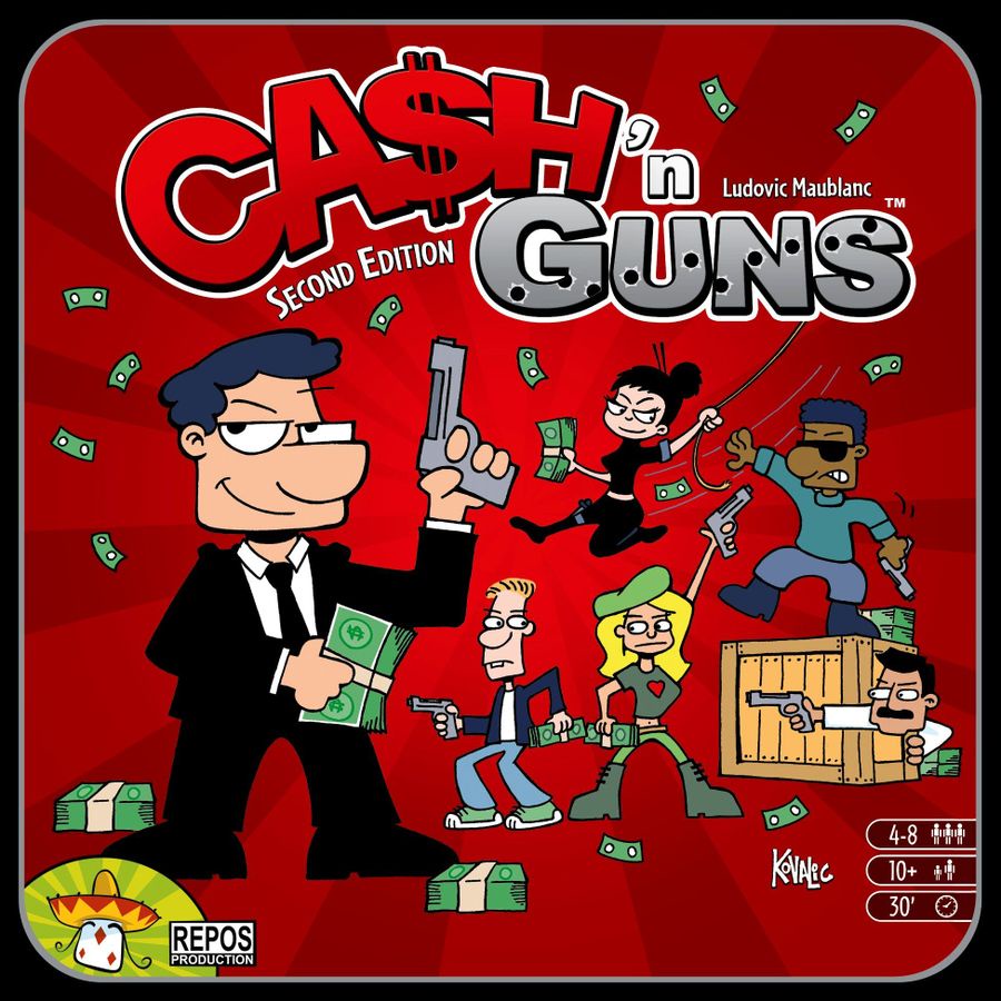 Cash 'n Guns (Second Edition) [BoardGame] | Shopee Thailand
