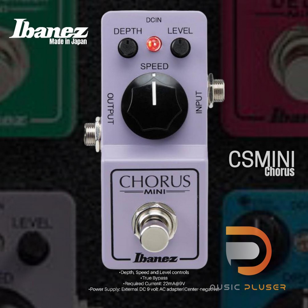 Ibanez CS MINI Chorus เอฟเฟคคอรัสเสียงหวานๆ สินค้าคุณภาพจาก Ibanez ของ ...