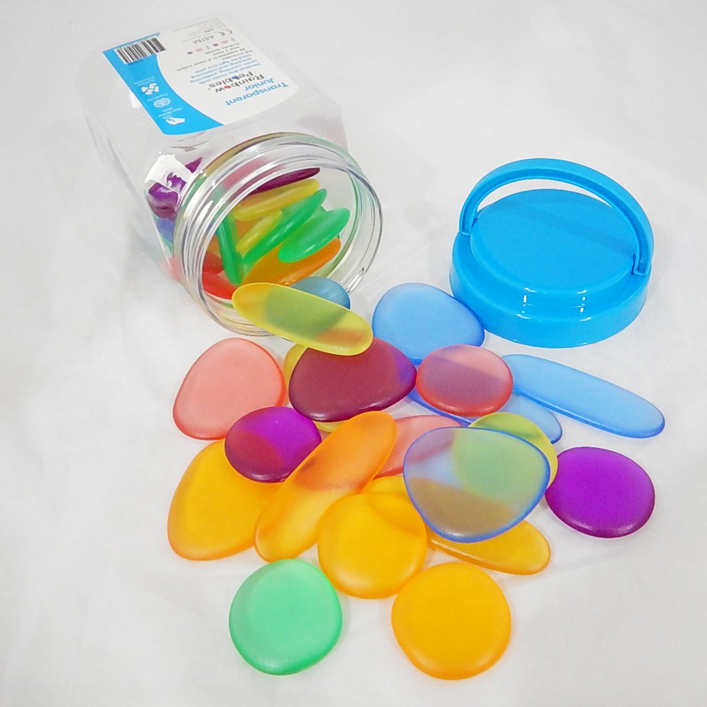 ชุดหินสีโปร่งแสง (Junior Rainbow Pebbles - Clear color) | Shopee Thailand