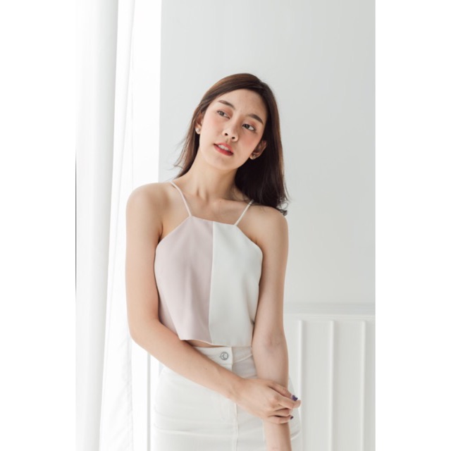 CHANUN-PW Crop เสื้อครอปสายเดี่ยว | Shopee Thailand