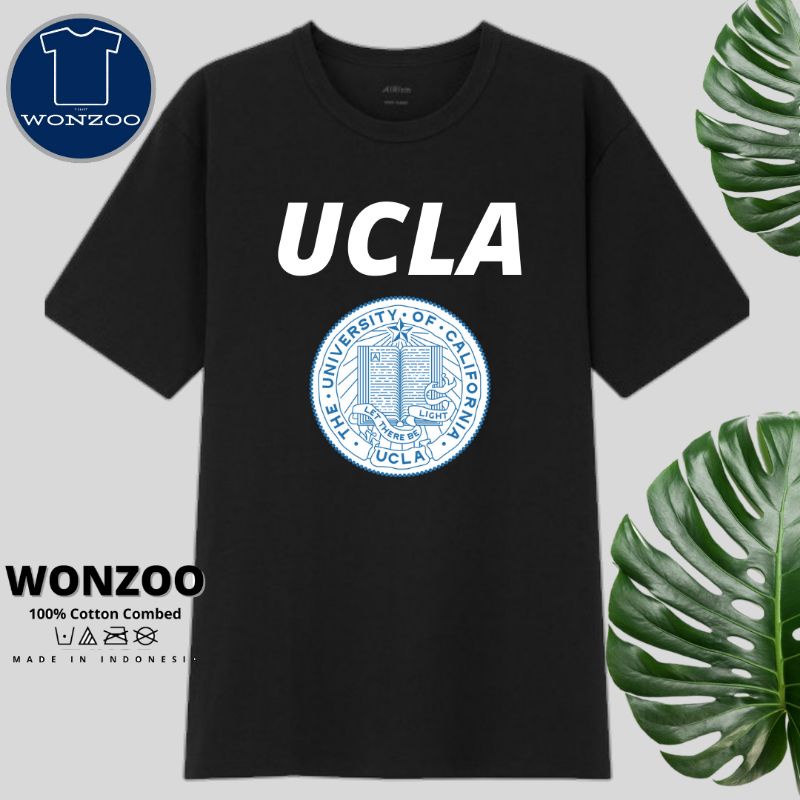 เสื้อยืด THE UNIVERSITY ของ CALIFORNIA UCLA LOS ANGELES TSHIRT (คุณภาพ ...