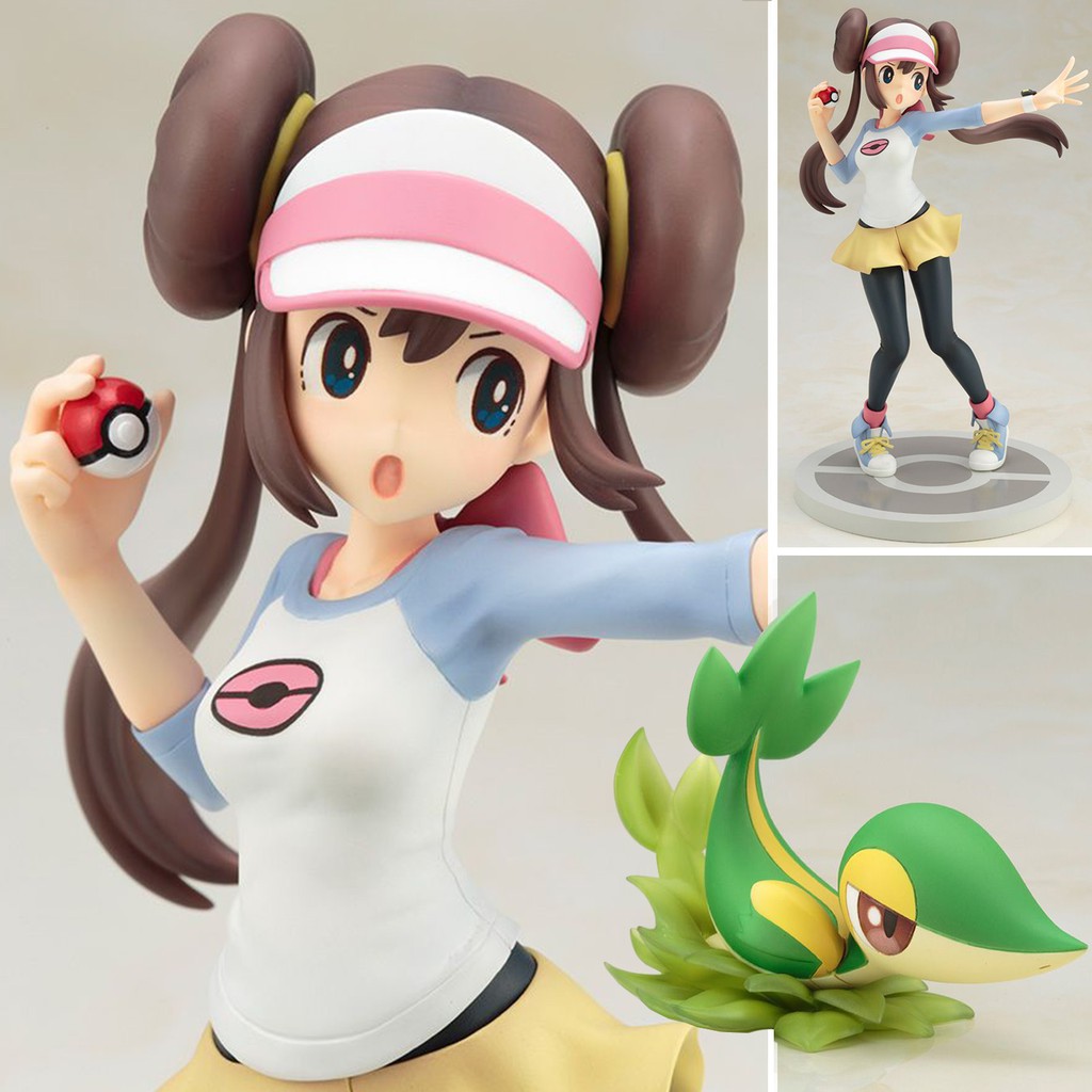 Figure ฟิกเกอร์ Model โมเดล Pokemon Series โปเกมอน ซีรี่ส์ Rosa & Snivy ...