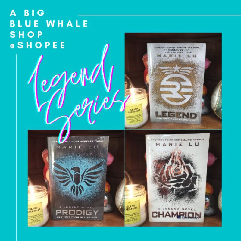 หนังสือ ภาษาอังกฤษ มือสอง : Legend, Prodigy, Champion | Shopee Thailand