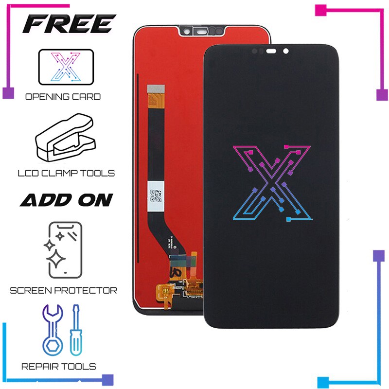 อะไหล่หน้าจอสัมผัสดิจิทัล LCD สําหรับ Huawei HONOR 8C | Shopee Thailand