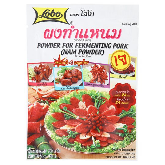 💥โปรสุดพิเศษ!!!💥 โลโบ ผงทำแหนม 70กรัม Lobo Powder made Nham 70 grams ...