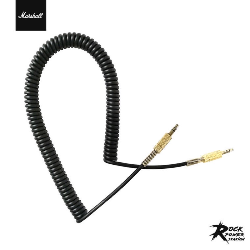 Marshall AUX Cable 3.5mm สาย AUX Marshall 3.5มม มี2สี มีสินค้าพร้อมส่ง ...