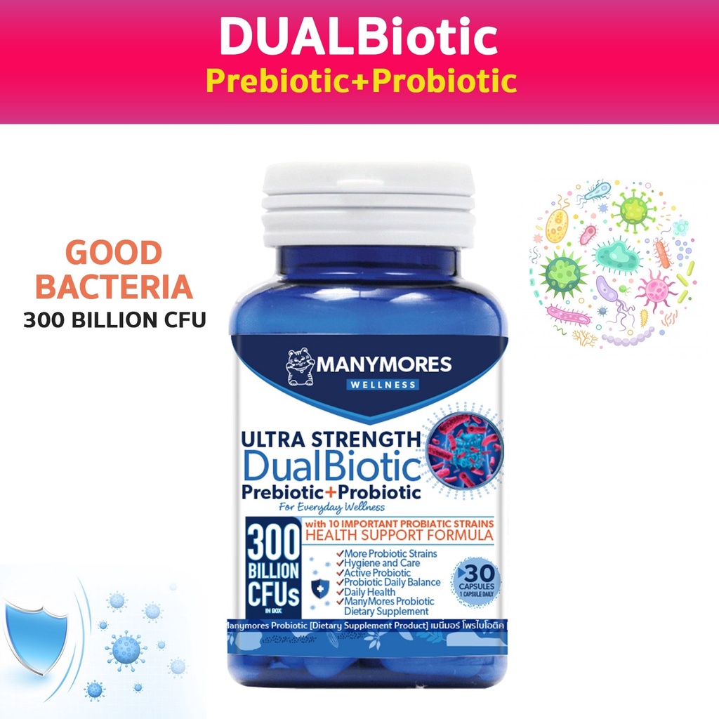Ultra Probiotic Dietary Supplement Product by ManyMores Wellness ...