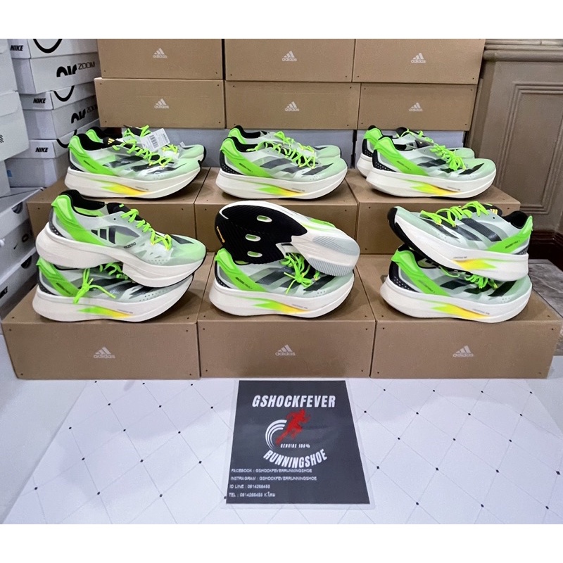 📌Adidas Adizero Primex สี: Linen Green / Core Black / Beam Yellow ของ ...
