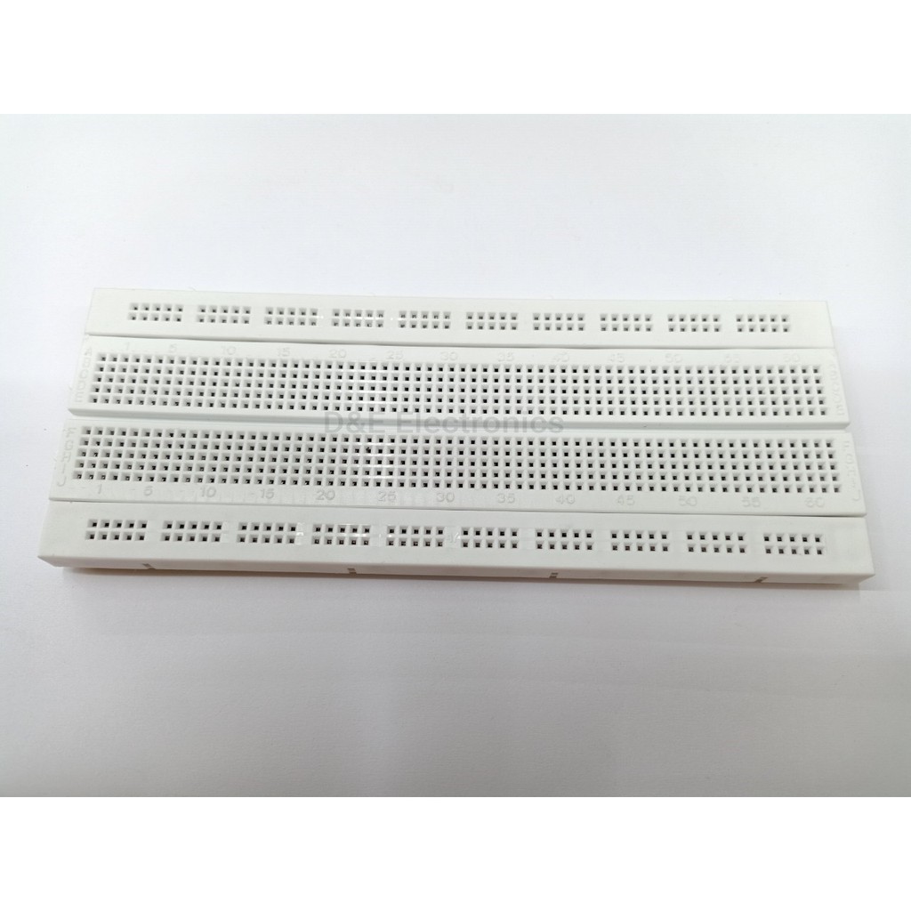 บอร์ดทดลอง Breadboard GL-12 (Protoboard) 840 จุด | Shopee Thailand