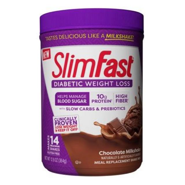 Slim Fast Diabetic Weight Loss Chocolate Milkshake | Shopee Thailand