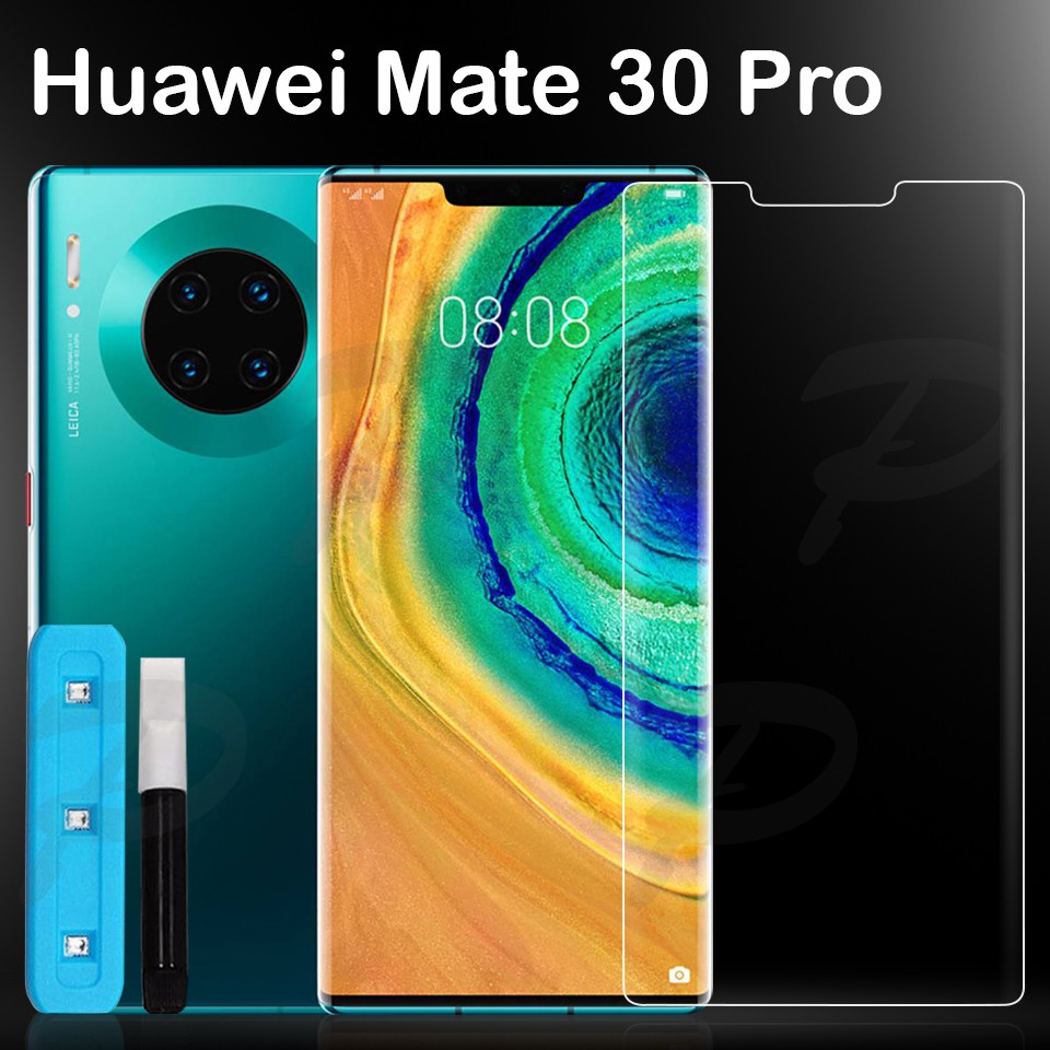 ฟิล์มกระจก กาวยูวี UV Glue For Huawei P30 Pro / P40 Pro / Mate 50 Pro / Mate 30 Pro / Mate 40 ...