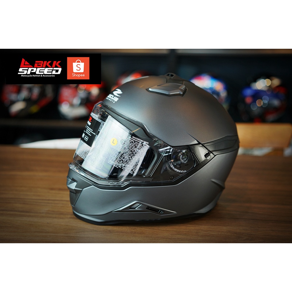 ZEUS 913 Matt Titanium หมวก Sport Adventure Touring สามารถถอด peak เข้า ...