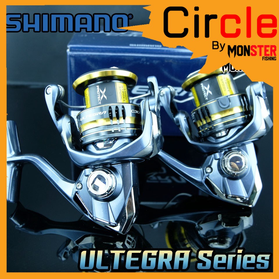 รอกตกปลา รอกสปินนิ่ง SHIMANO ULTEGRA 2500/C3000 FC (รุ่นใหม่ ปี 2021) | Shopee Thailand