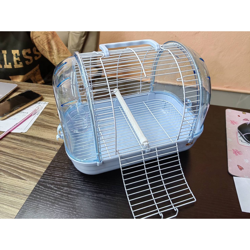 (Ratima)กรงใส่นกอคิริคกรงพกพาเดินทางสัตว์เลี้ยงพร้อมตะแกรงและอุปกรณ์ 2506N# | Shopee Thailand