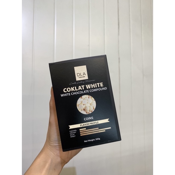 DLA white chocolate compound ชนิดเหรียญ | Shopee Thailand