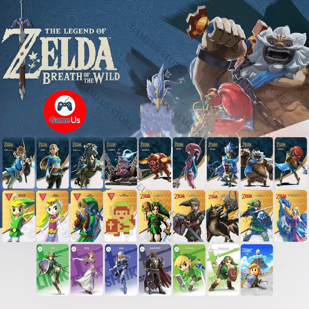 Amiibo Card Scan เกม NFC Zelda | Shopee Thailand