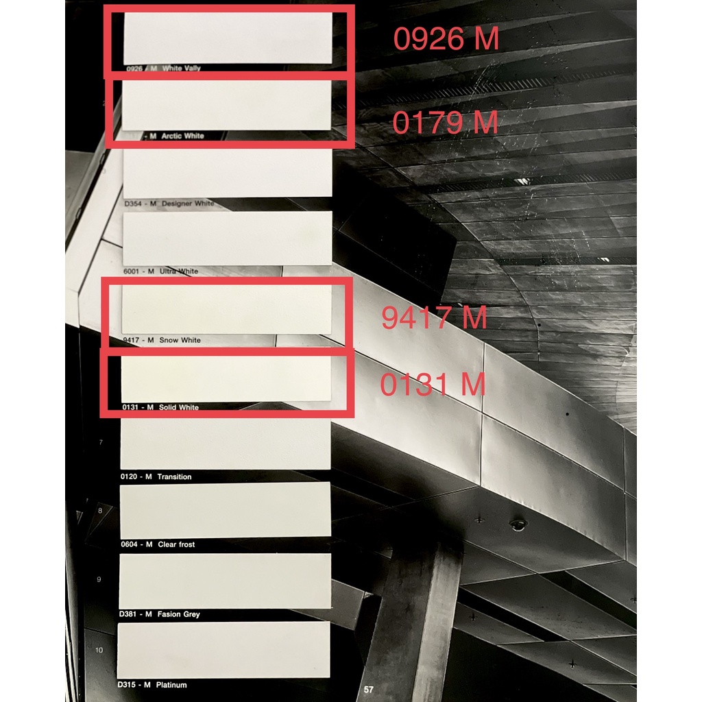 แผ่นลามิเนต Wilsonart 0131 M Solid White ขนาด 80 x 120 ซม. หนา 0.8 มม. ...