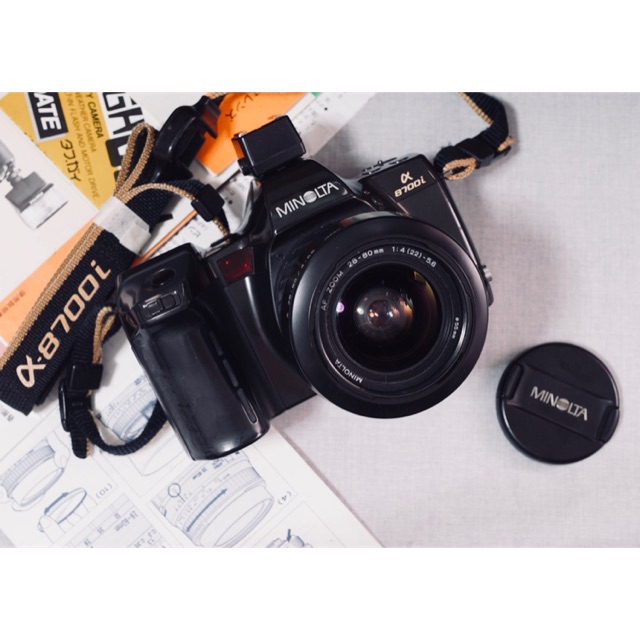 กล้องฟิล์ม minolta 8700i lens minolta 28-80mm. ทำงานเต็มระบบ | Shopee ...