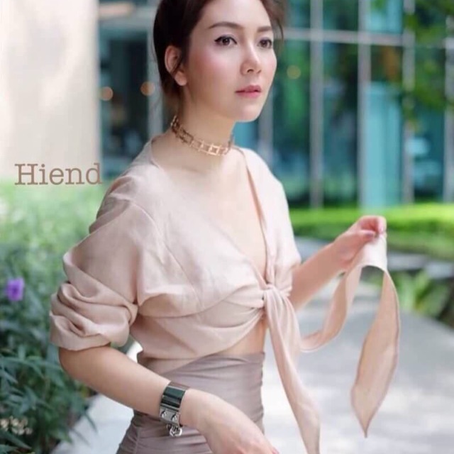 เสื้อป้าย hiend freesize | Shopee Thailand