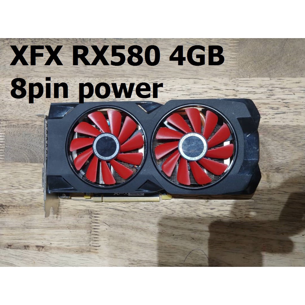 การ์ดจอ XFX AMD Radeon RX580 DDR5 4GB 8GB สําหรับเล่นเกม GPU PC | Shopee Thailand